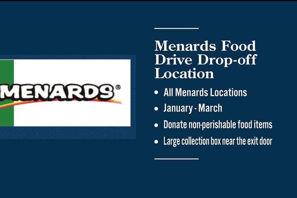 Midwest Access - Menards Food Drive Drop-off Location - NewsBreak