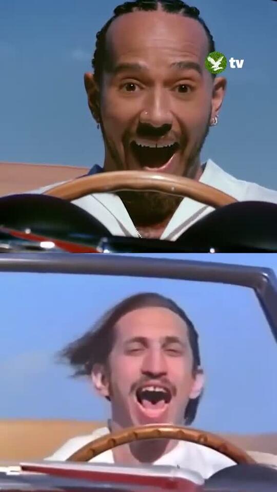 Lewis Hamilton has recreated scenes from an iconic 1980s film to ...