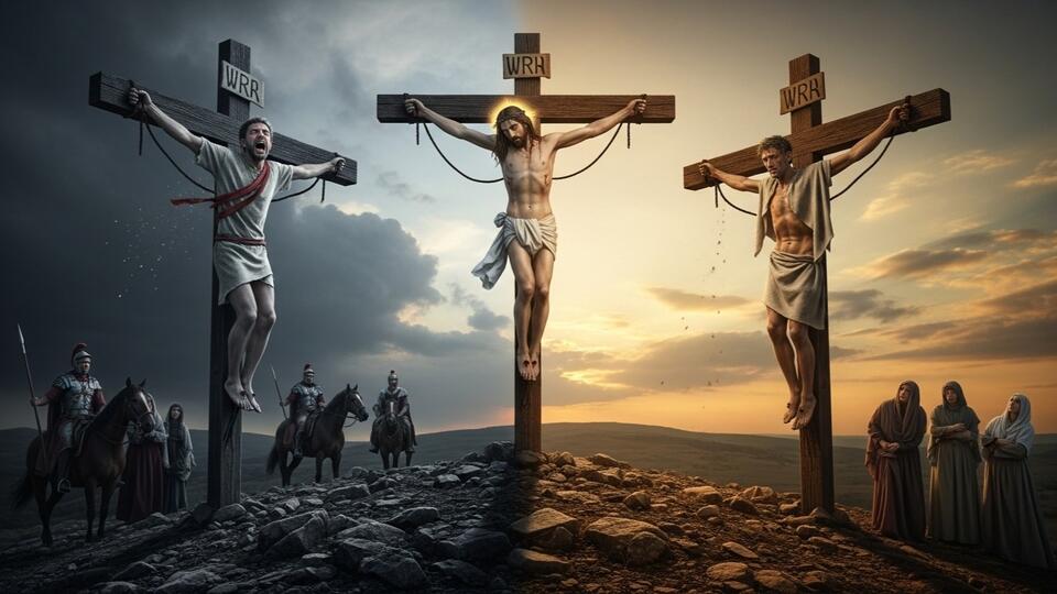 Why did only one thief on the cross ask for forgiveness? (Luke 23 ...