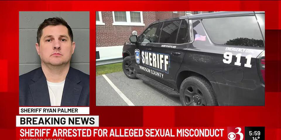 Windsor County sheriff arrested on sexual misconduct charges - NewsBreak