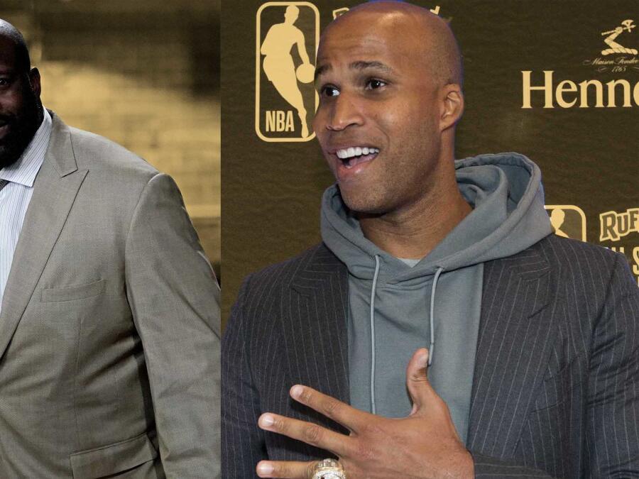 Richard Jefferson on how impactful Shaquille O'Neal was: "Shaq got so ...