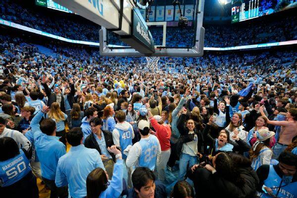 ACC fines UNC $50K for security violation at end vs. Duke - NewsBreak