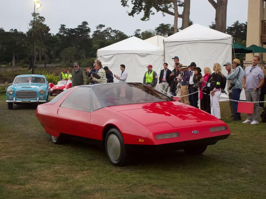 1979 Ford Probe I Ghia Concept Burned Leaving Monterey Car Week