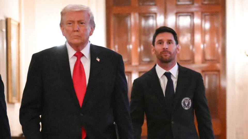 Lionel Messi & Donald Trump Meet at White House Has Fans Talking ...