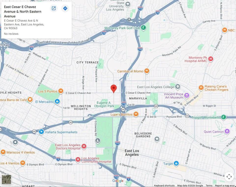 Oil leak prompts East L.A. street closures - NewsBreak