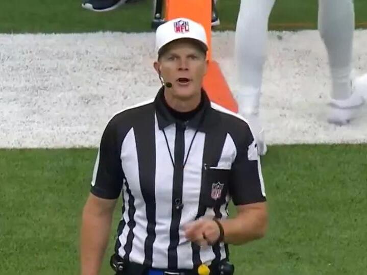 NFL referee confused what sport he officiated while overturning Josh ...