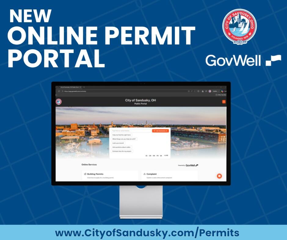Sandusky launches new online permit portal - NewsBreak