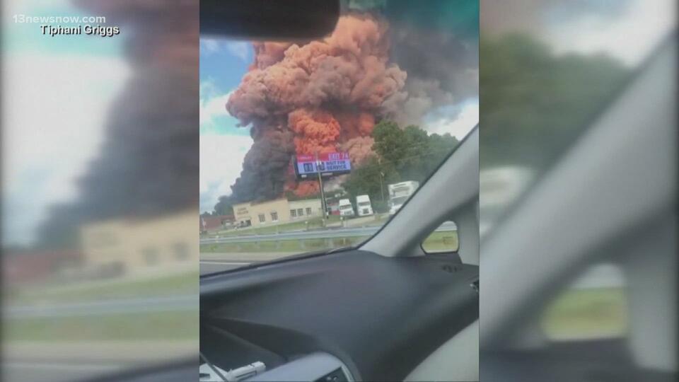 Chemical fire breaks out at plant near Atlanta - NewsBreak