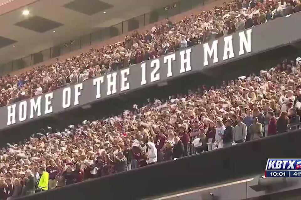 Aggie spirit shines at special yell practice before showdown with the ...