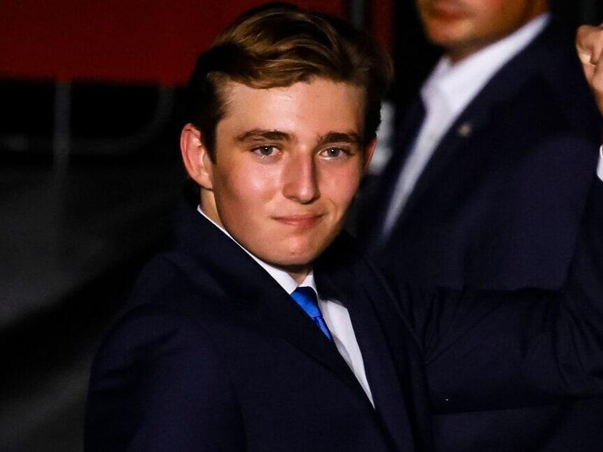 Opinion: The Barron Fist Pump That Reveals Donald Trump’s Plan for a ...