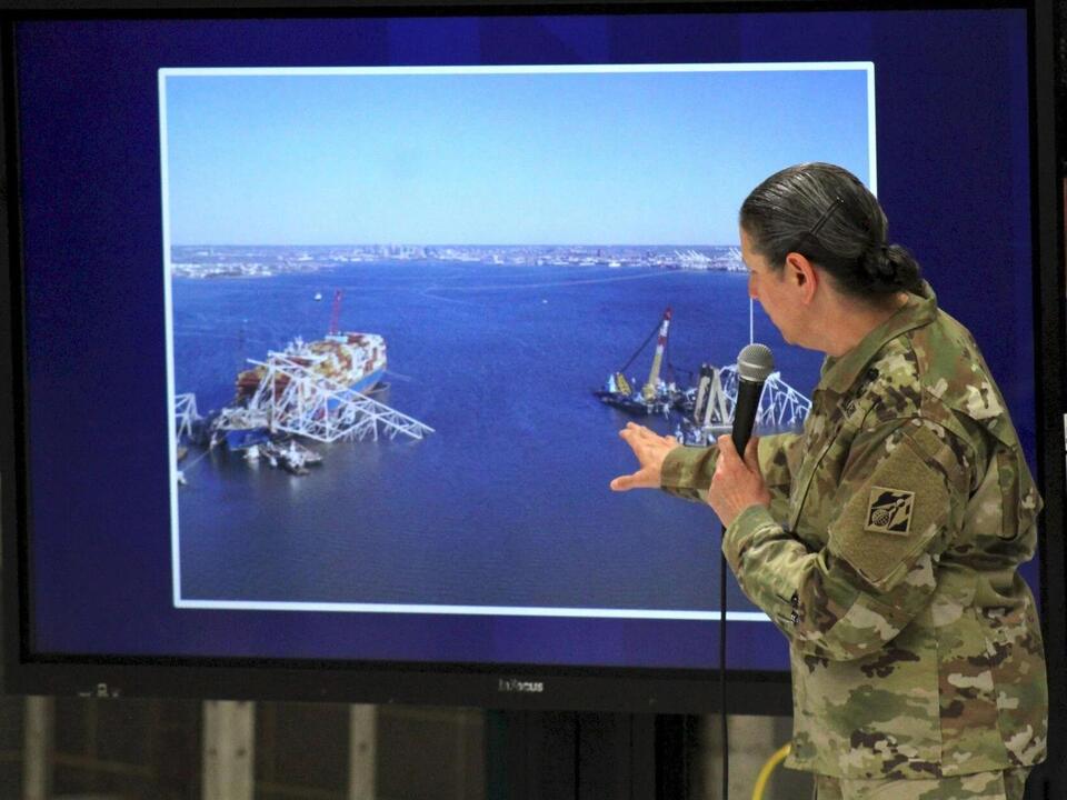 Key Bridge cleanup continues piece by piece