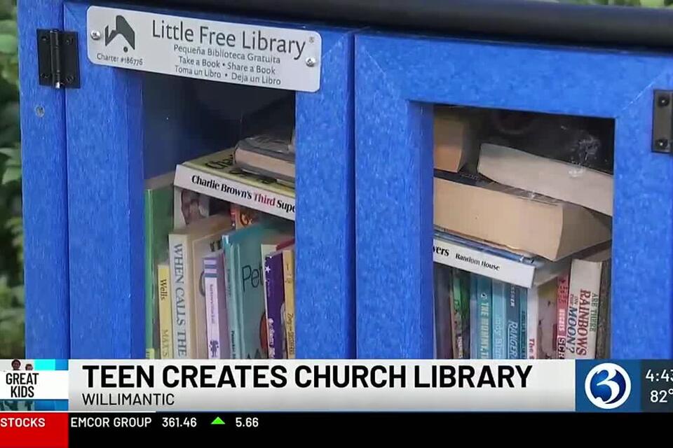 GREAT KIDS: Eagle Scout builds free library - NewsBreak