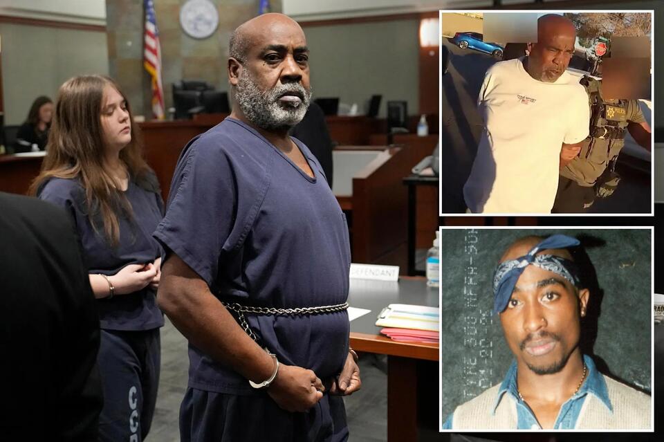 Man charged with killing Tupac Shakur in Vegas faces murder arraignment without hiring an ...