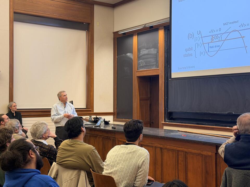 Annual lecture on physics Nobel Prize highlights Yale professor’s work ...