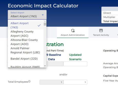 Pennsylvania launches Aviation Economic Impact Calculator