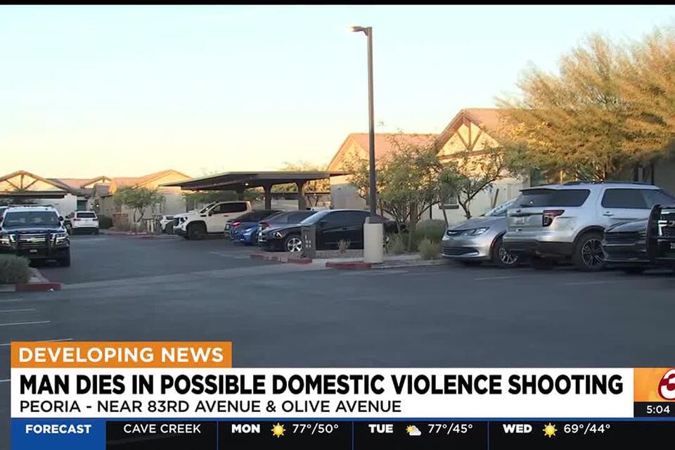 Man dead after suspected domestic violence shooting in Peoria - NewsBreak