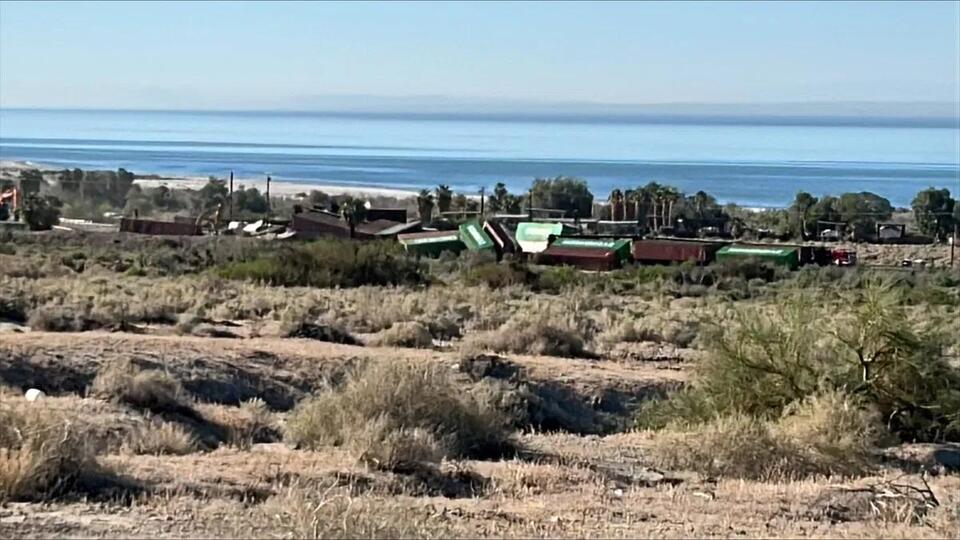 Update: Train traffic moving again while crews continue to clean-up the ...