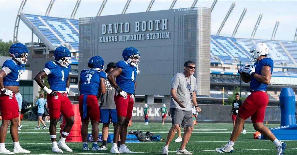 Lance Leipold, KU players excited to practice inside a renovated DBKMS ...