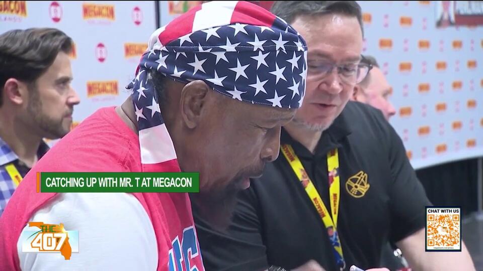 Live at 2026 Orlando MegaCon: Mr. T signs autographs, meets attendees ...