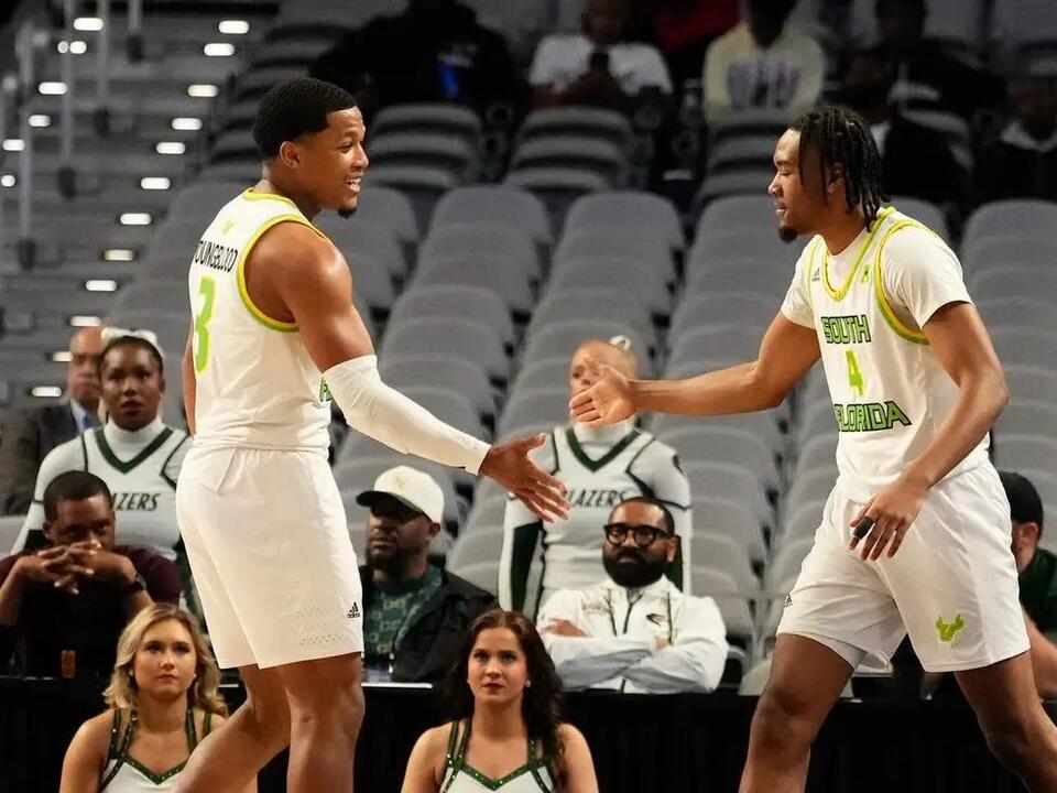 Fresh off first conference title, South Florida opens NIT vs. UCF