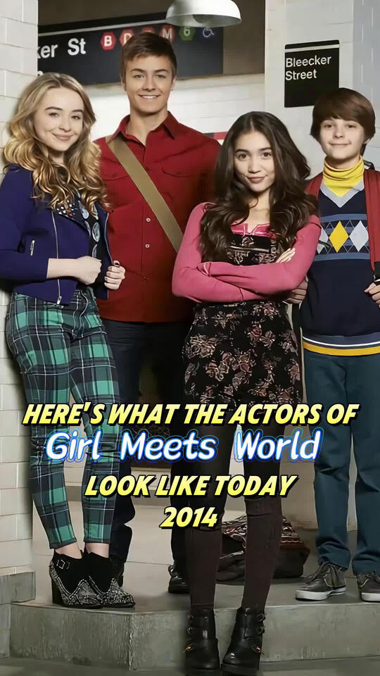 #FirstVideoChallenge Here's what the actors of Girl Meets World look ...