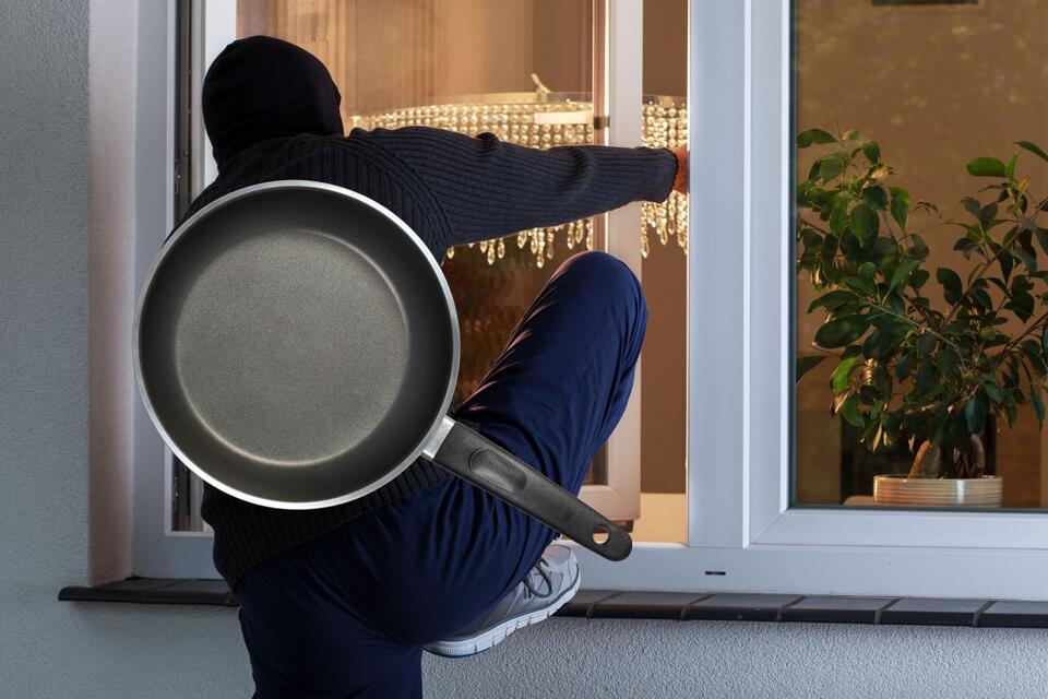 Man Repels A Home Intruder With Nothing But A Frying Pan - NewsBreak