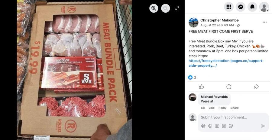 Fact Check: Posts Offering 'Free Meat Bundle Box' Are NOT Authentic ...