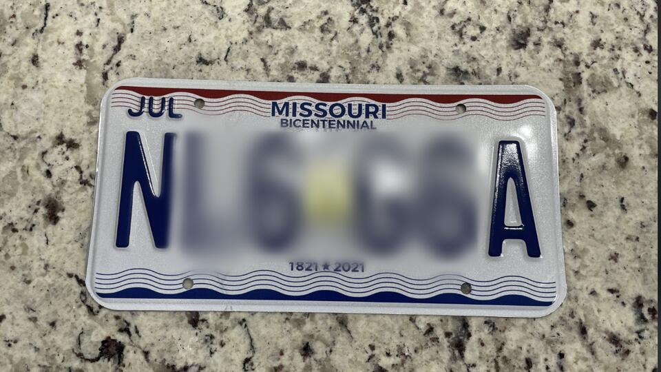 Missouri DMV Issued Plate With Racial Slur: ‘I Lost the License Plate ...