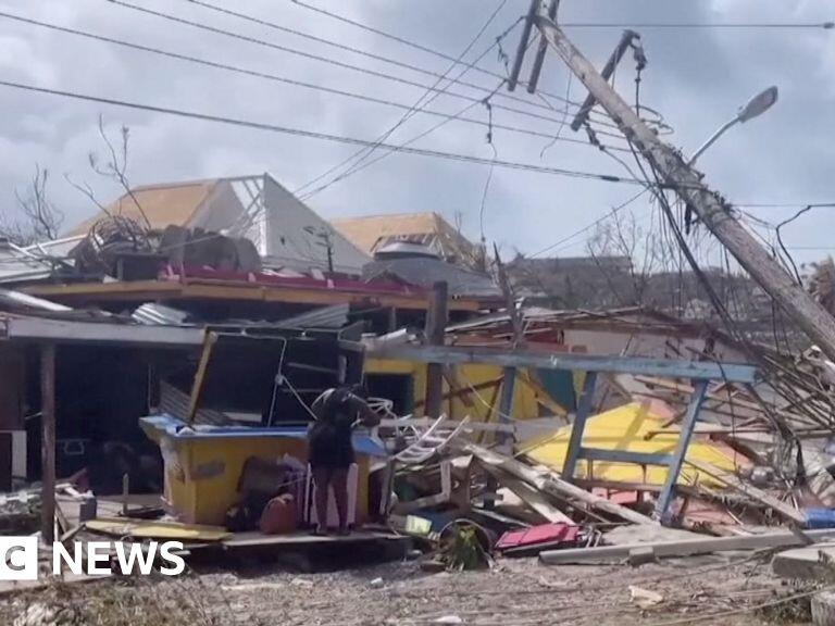 'Worst hurricane ever' - Union Island resident describes Beryl destruction