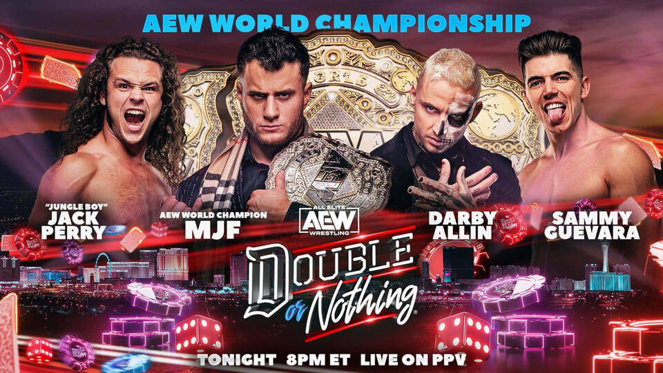 AEW Double or Nothing live results: Four Pillars World title match, Anarchy in the Arena - NewsBreak