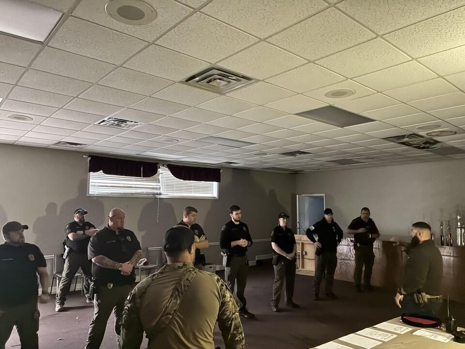 Centre Police Conduct Firearms, Building-Clearing Training at Former ...