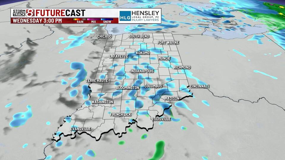 Tracking snow burst potential and gusty winds Wednesday, frigid into ...