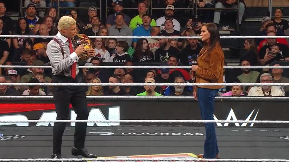 Stephanie McMahon Slaps Cody Rhodes During WWE RAW Return - NewsBreak