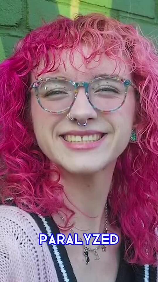 Twenty-four-year old Bird Piché was paralyzed by her favorite singer ...