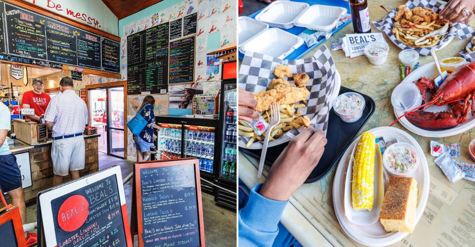 Why This Maine Harbor Restaurant’s Fish And Chips Are Beloved From ...