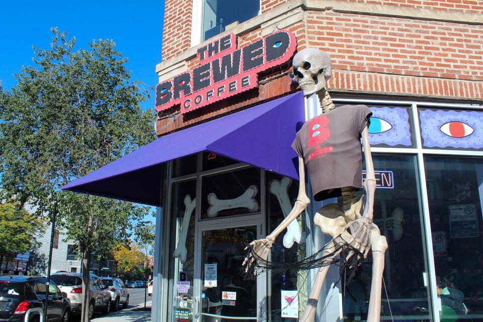 Celebrate spooky season at a horror-themed coffee shops and various ...