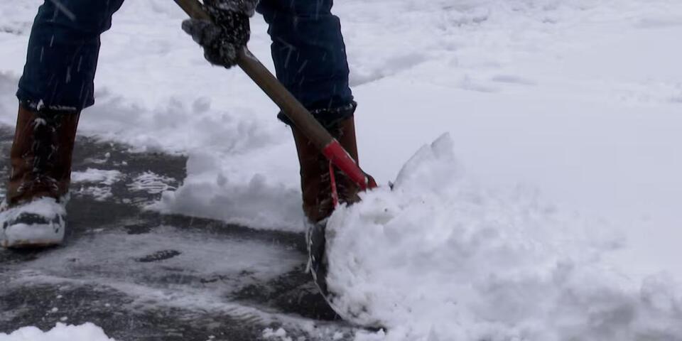 Snow shoveling safety guidelines for winter weather - NewsBreak