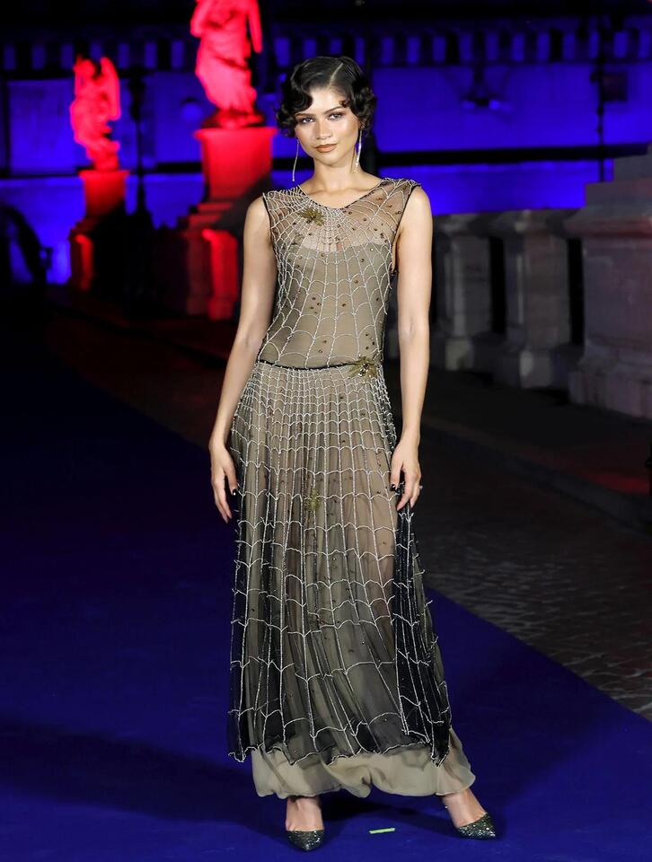 Zendaya Wore Giorgio Armani To The ‘Spider-Man: Brand New Day’ Rome ...