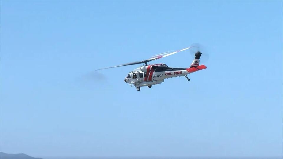 An Inside look into how a Cal Fire Air Attack operates during fire ...