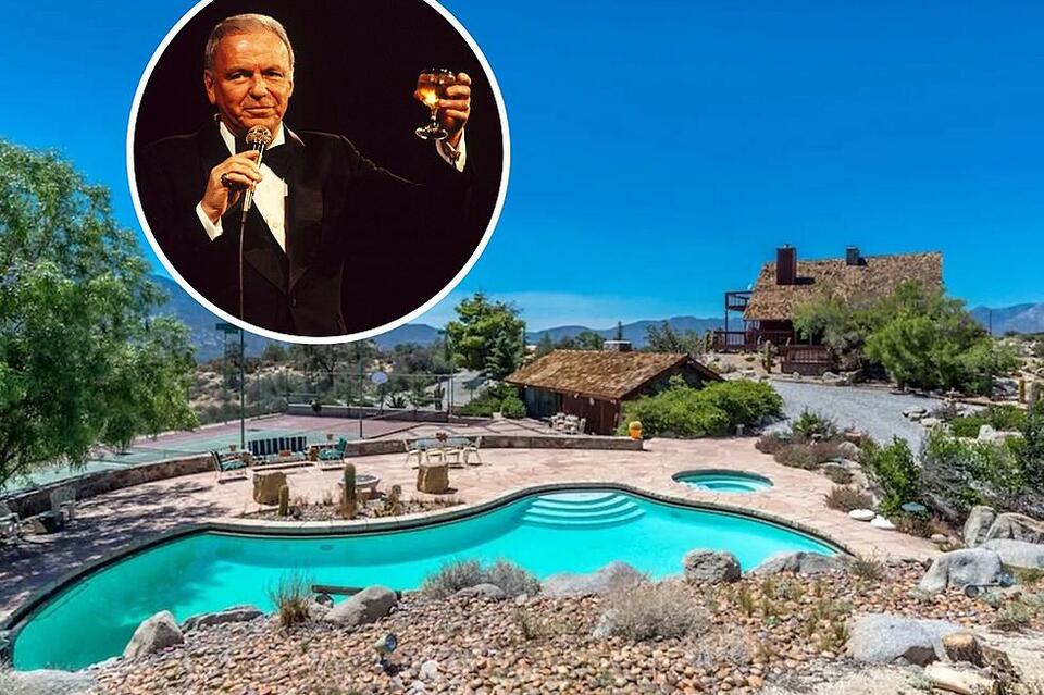 Frank Sinatra’s Secluded Desert Party Palace Is for Sale (PHOTOS ...