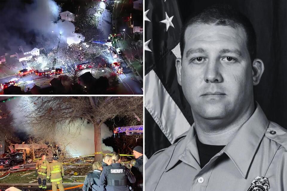 Firefighter killed in Virginia house explosion ID’d, 4 other responders ...
