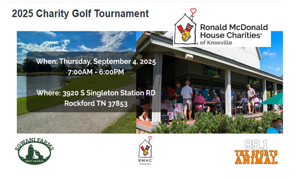 Ronald McDonald House Golf Tournament- Sept. 4th- Egwani Farms - NewsBreak