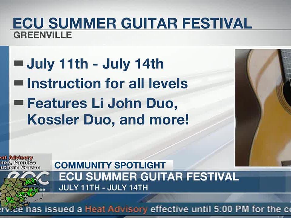ENC at Three - 26th ECU Summer Guitar Festival and Workshop