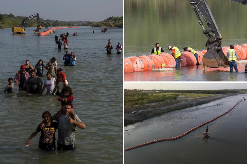 Texas ordered to remove Rio Grande floating barrier, Gov. Greg Abbott ...