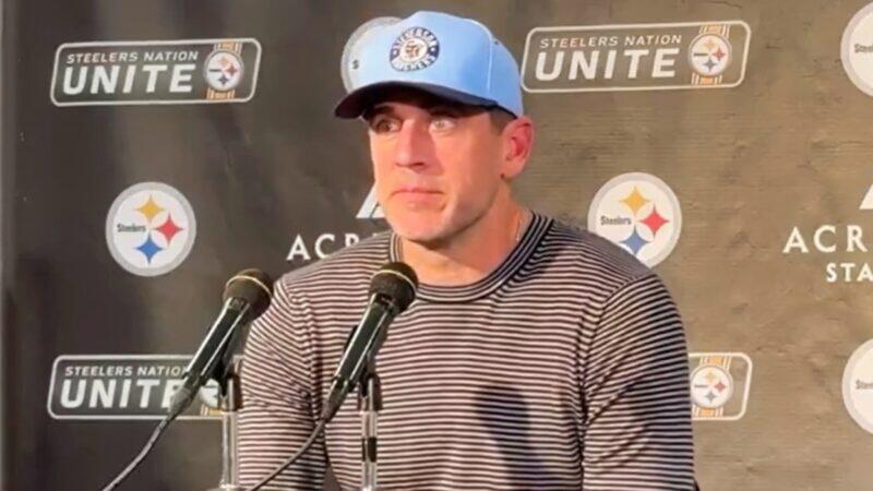 Aaron Rodgers Took a Direct Shot at Steelers Fans After Ugly Loss to ...