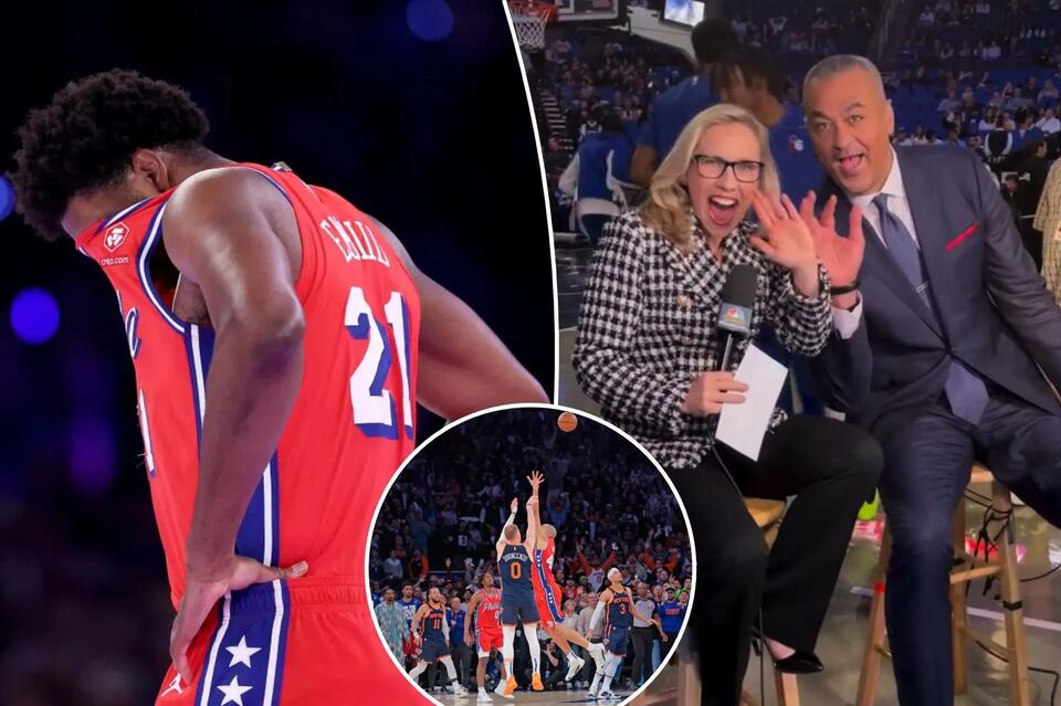 76ers broadcasters provide ultimate jinx before epic Game 2 collapse vs ...