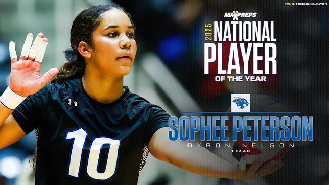 High school volleyball: Sophee Peterson of Texas headlines 2025 ...