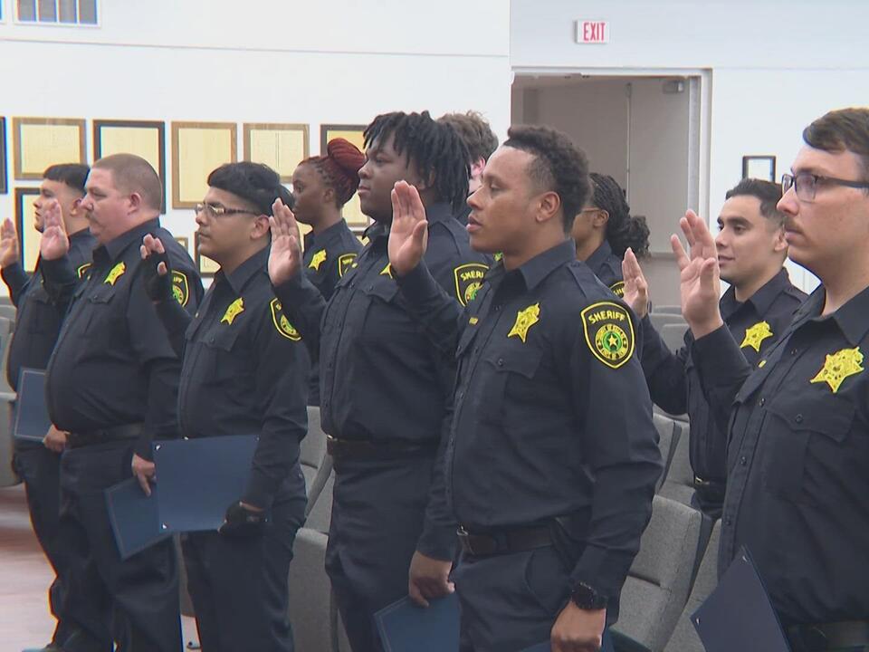 North Texas detention officers celebrate graduation and join the ranks