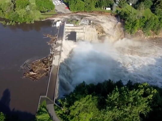 Minnesota’s Rapidan dam partially fails amid severe flooding