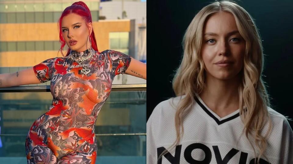 Justina Valentines Viral Sydney Sweeney Nude Parody Has Fans Saying 0719